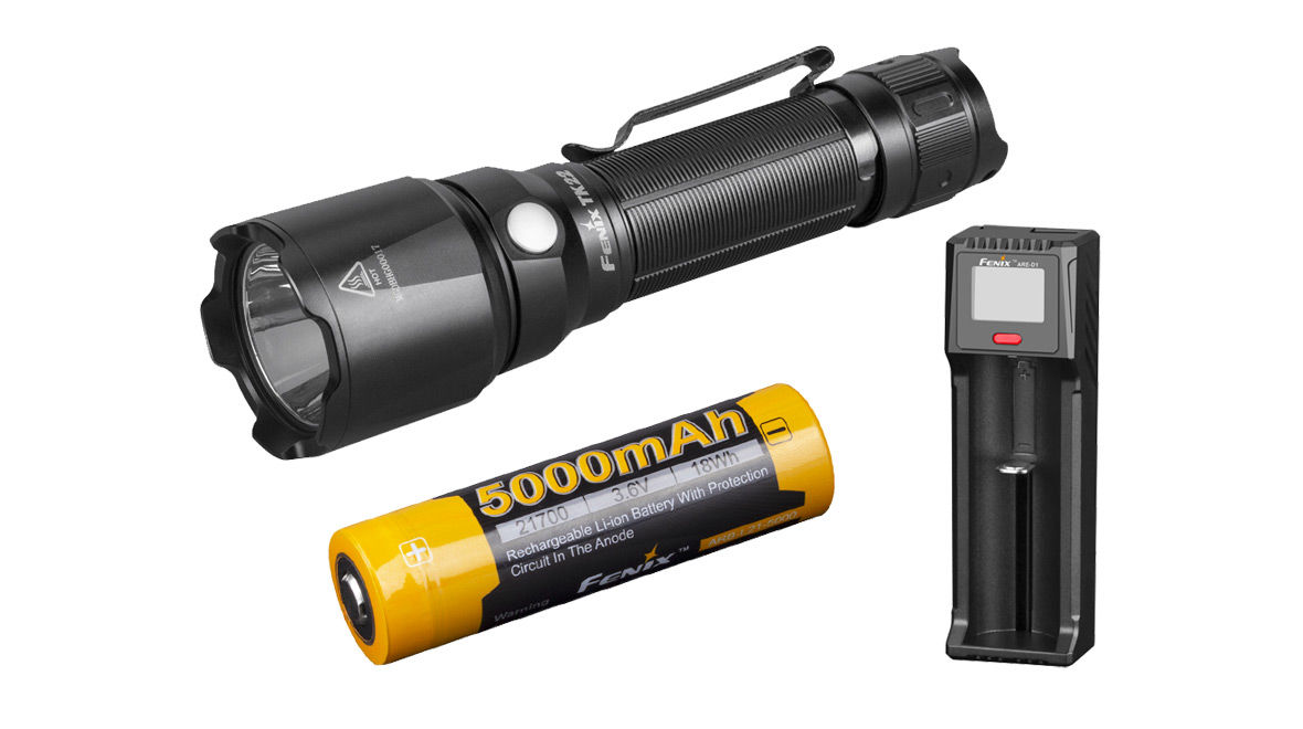 Baterka Fenix TK 22 V2.0 + nabíjacia sada | armytraining